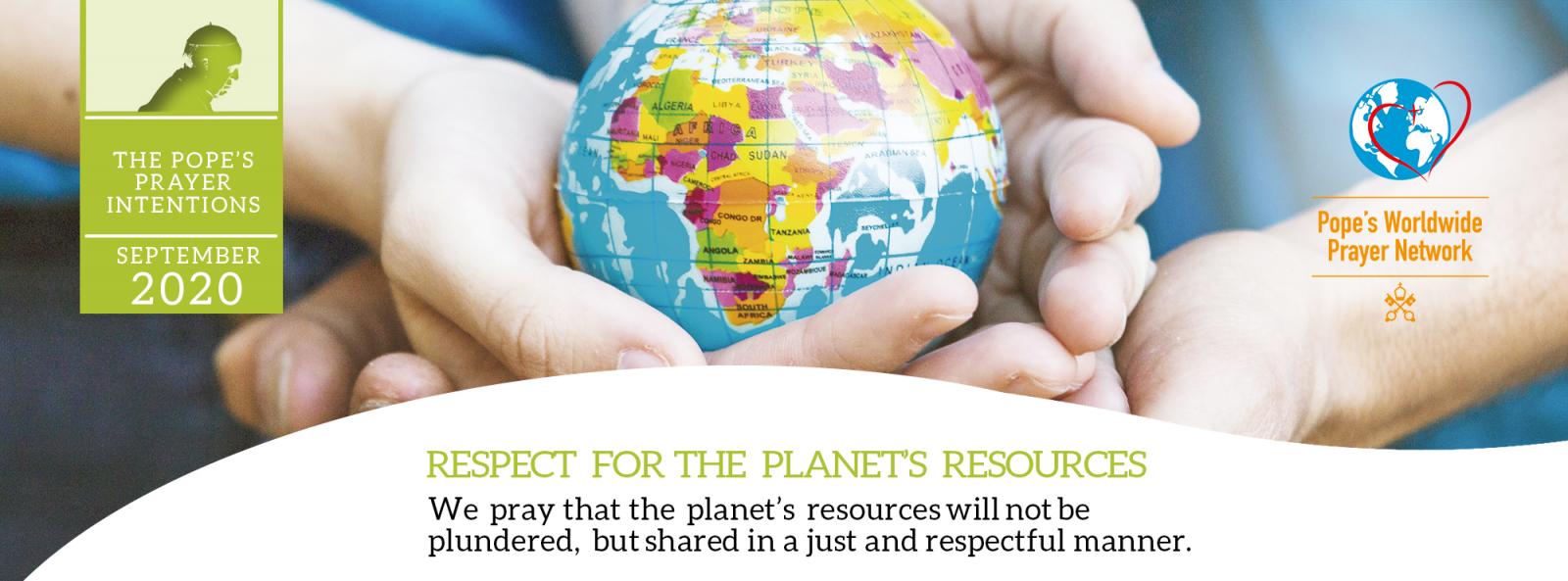 Pope's Prayer Intention for September: Respect for the Planet's ...